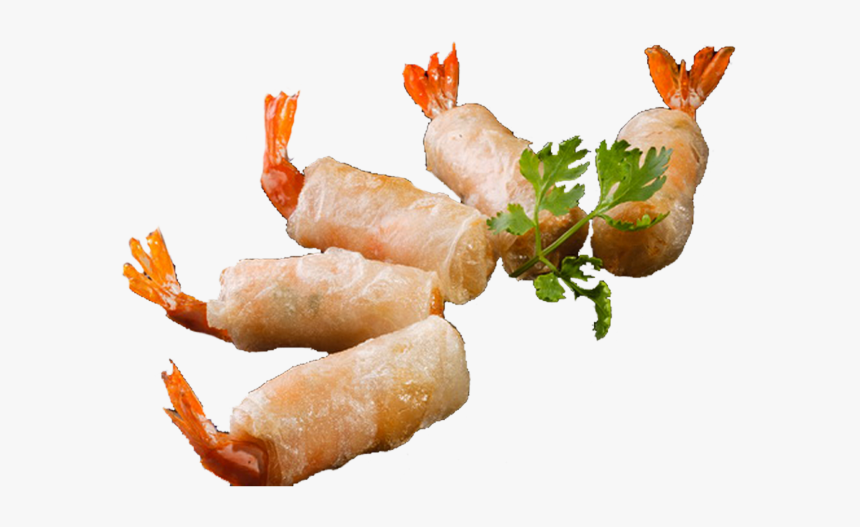 Prawn Springrolls Ricepaper Small - Prawn Spring Rolls Png, Transparent ...