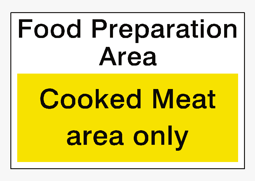Food Prep Cooked Meat Sticker - Cooked Meat Label, HD Png Download ...