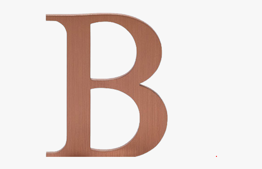 Flat Cut Metal Letter, HD Png Download , Transparent Png Image - PNGitem