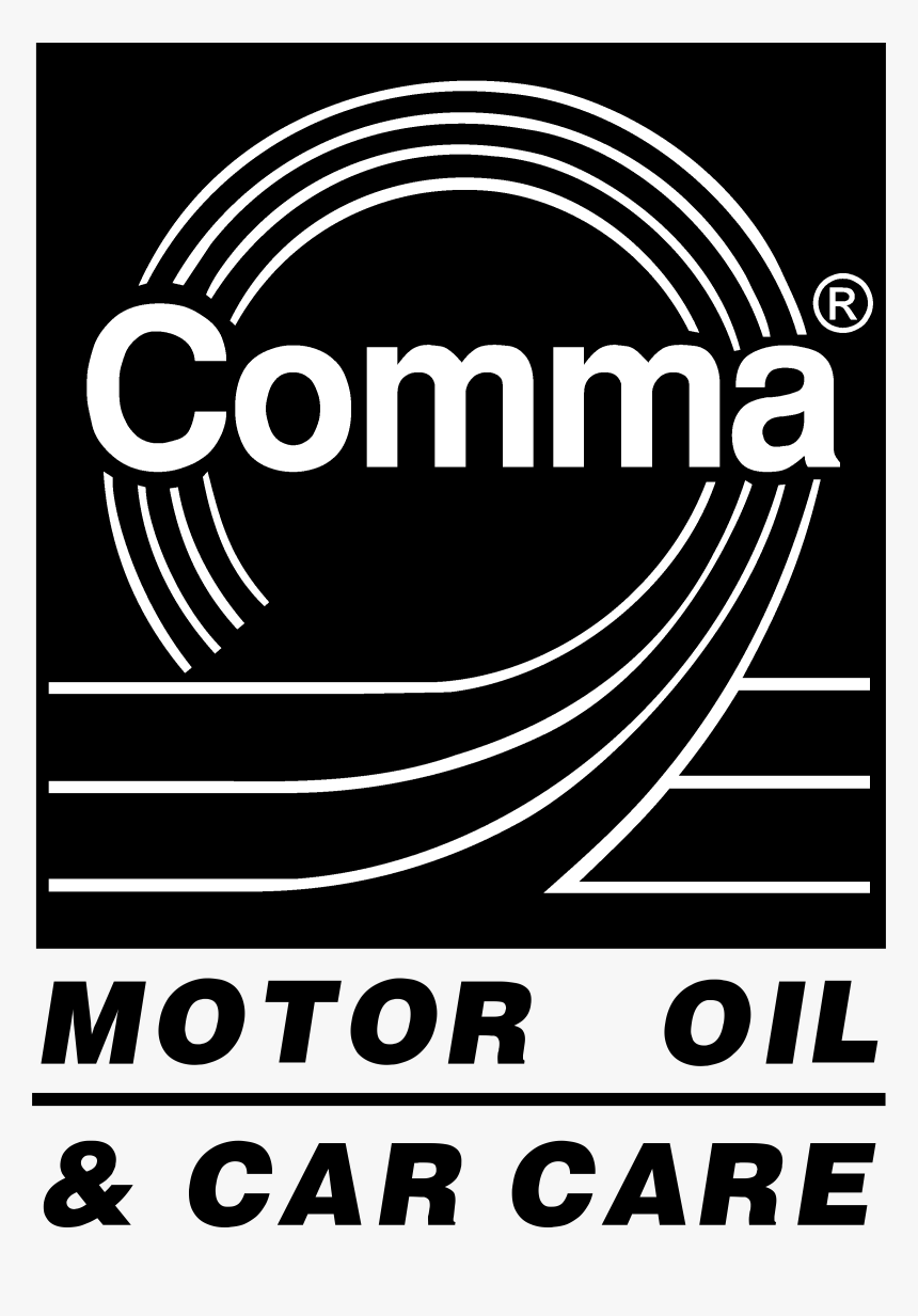 Comma Logo Black And White - Poster, HD Png Download , Transparent Png ...