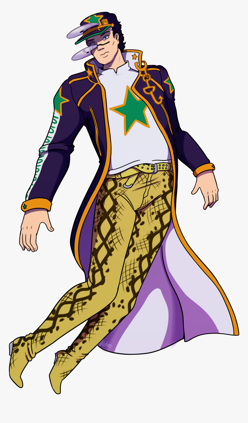 Stone Ocean Jotaro, HD Png Download , Transparent Png Image - PNGitem
