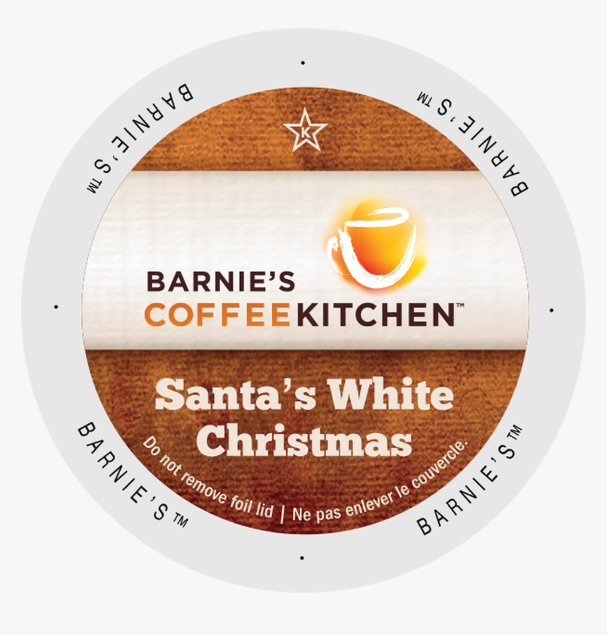 Barnie S Coffee Kitchen Santa S White Christmas, HD Png Download , Transparent Png Image - PNGitem