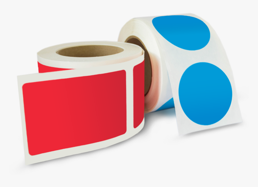 Custom Roll Labels Laminated Polypropylene - Tissue Paper, HD Png ...