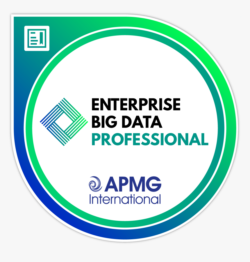 Enterprise Big Data Professional Badge - Circle, HD Png Download ...