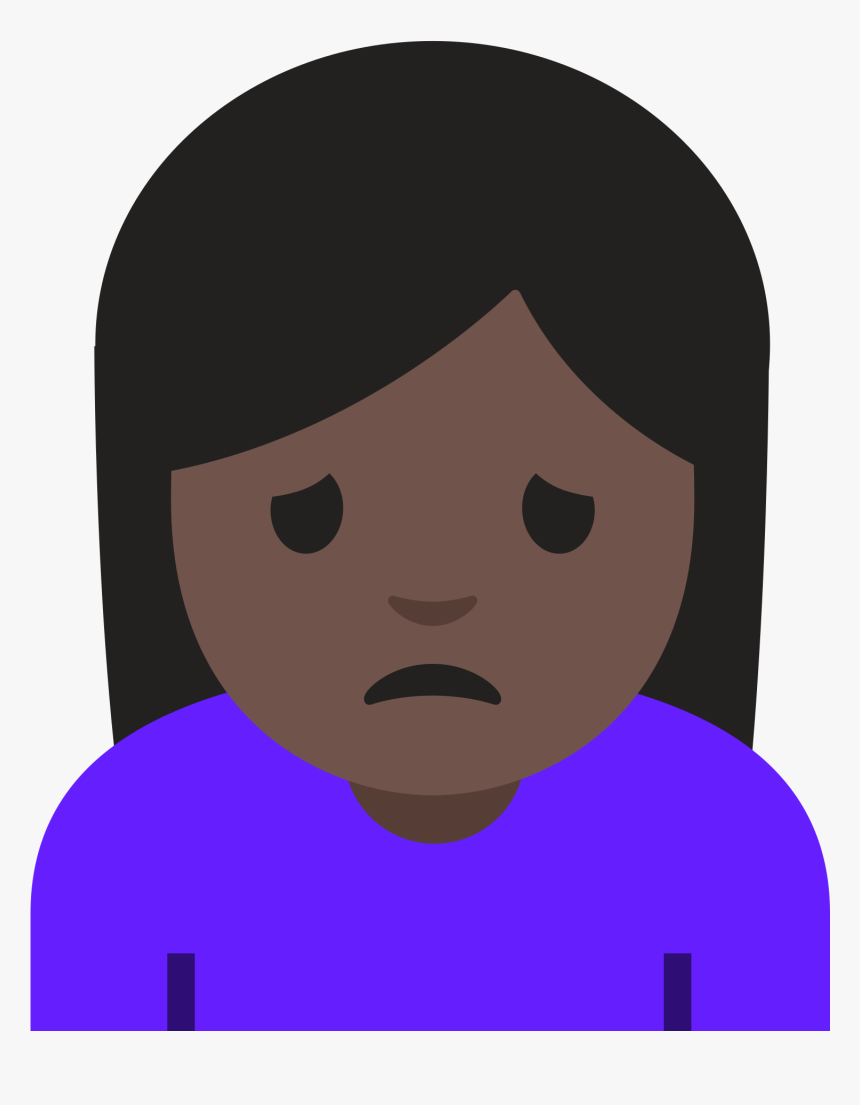 Transparent Frown Emoji Png - Illustration, Png Download , Transparent ...
