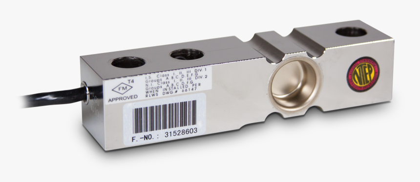 Rlh35 Single Ended Beam Stainless Steel, Ntep - Elektronik Load Cell Csb 10000, HD Png Download ...