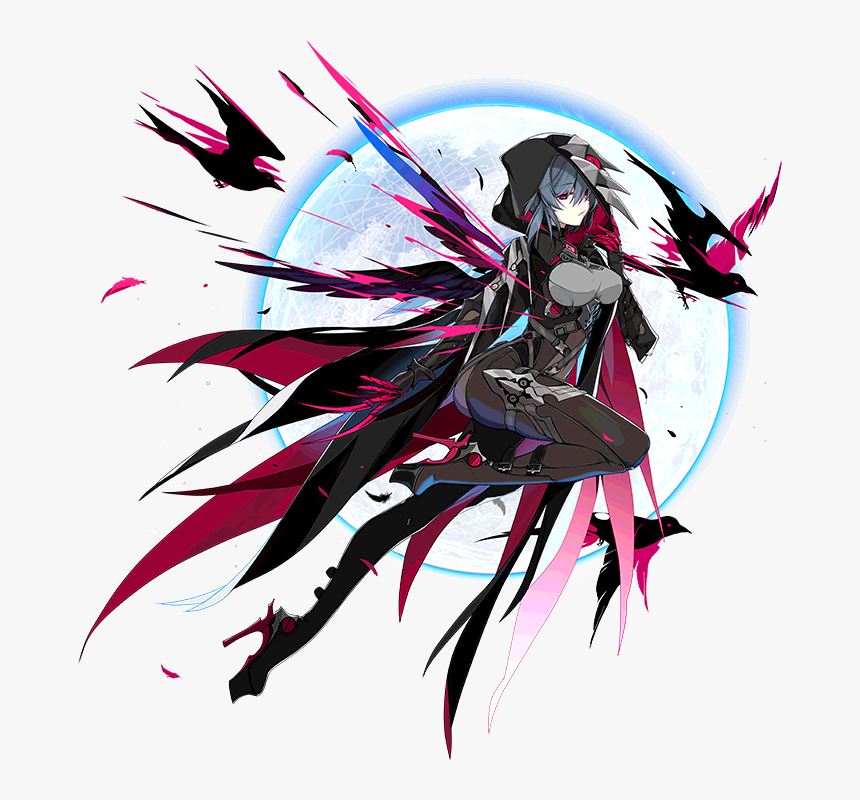 Raven S Moon - Raven Moon Honkai, HD Png Download , Transparent Png ...