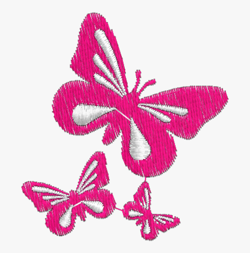 Pink Butterfly Vinyl Stickers Decals,car,window,van - Borboleta Bordado ...