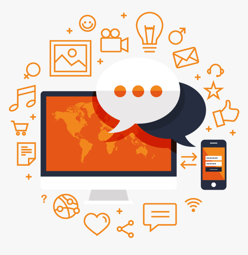 Social Media Management Icon, HD Png Download , Transparent Png Image ...