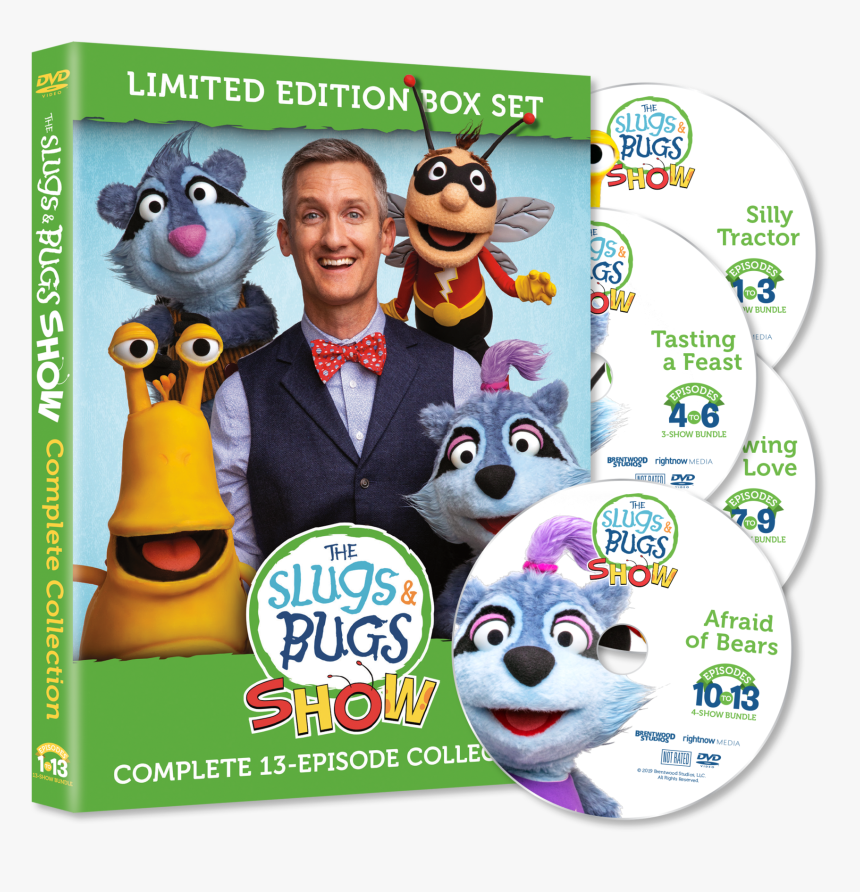Complete 13 Episode Collection Of The Slugs & Bugs - Slugs And Bugs Tv ...