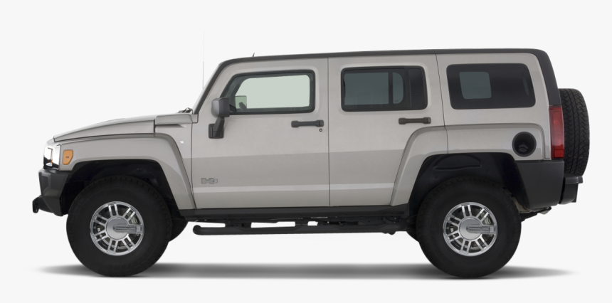 H X And - Hummer H3 Side View, HD Png Download , Transparent Png Image ...