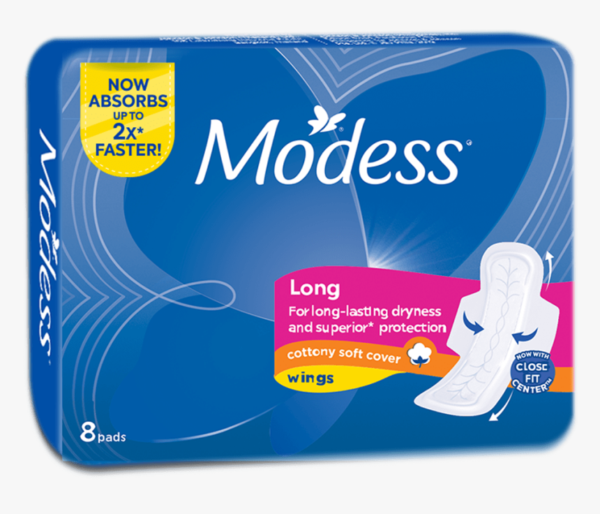 Modess Long Wings - Graphic Design, HD Png Download , Transparent Png ...