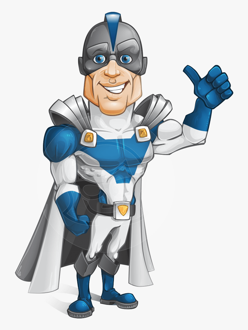 Retired Superhero Cartoon Vector Character Aka Space - Hero Character ...