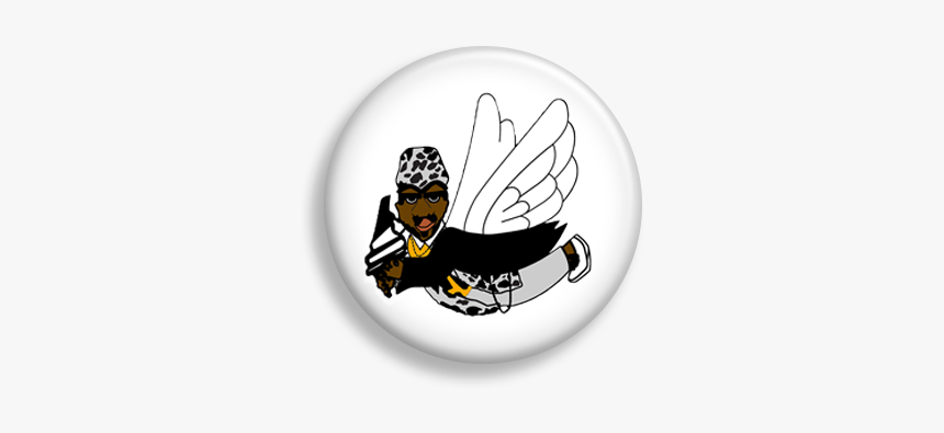 Flying Monk Pin - Cartoon, HD Png Download , Transparent Png Image ...