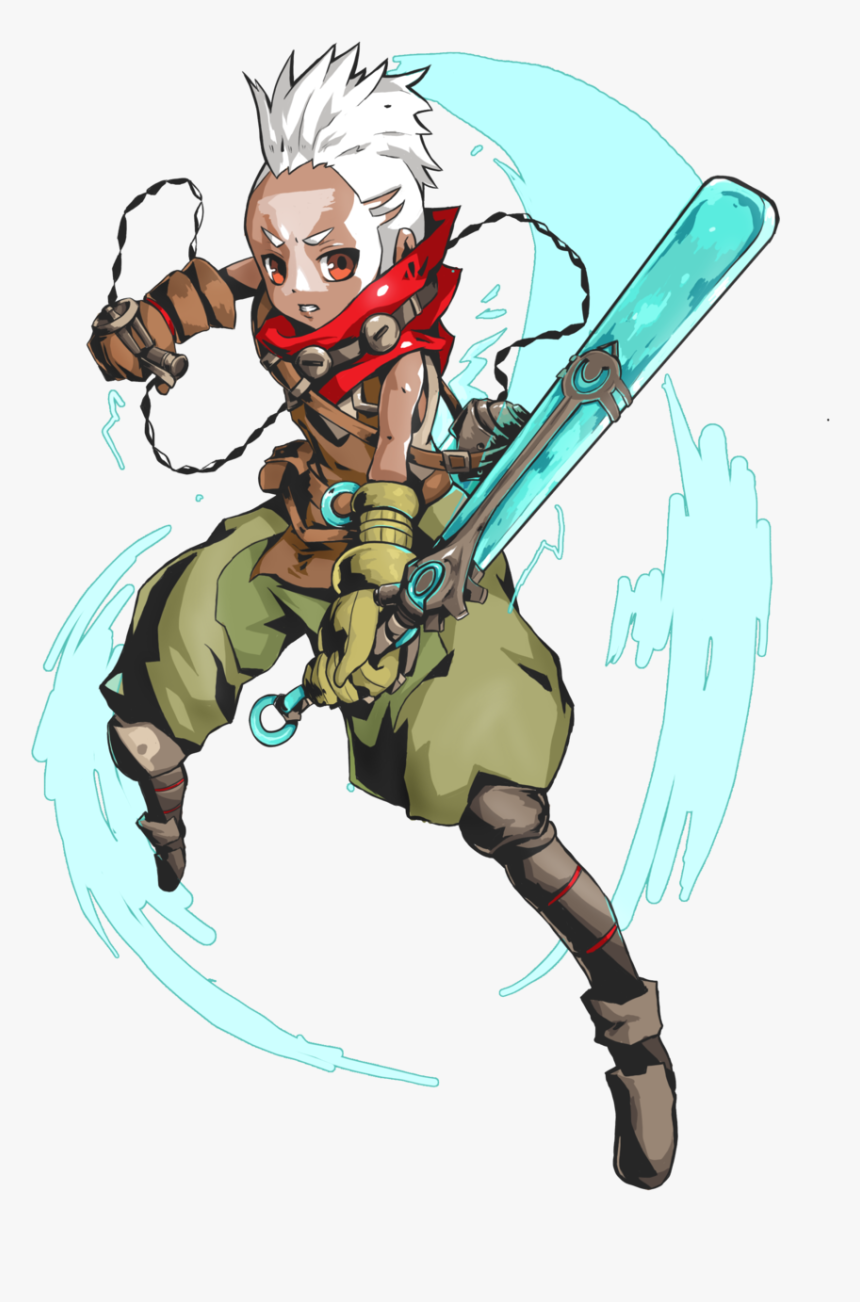 Ekko Drawing Red Lotus - League Of Legends Anime Ekko, HD Png Download ...