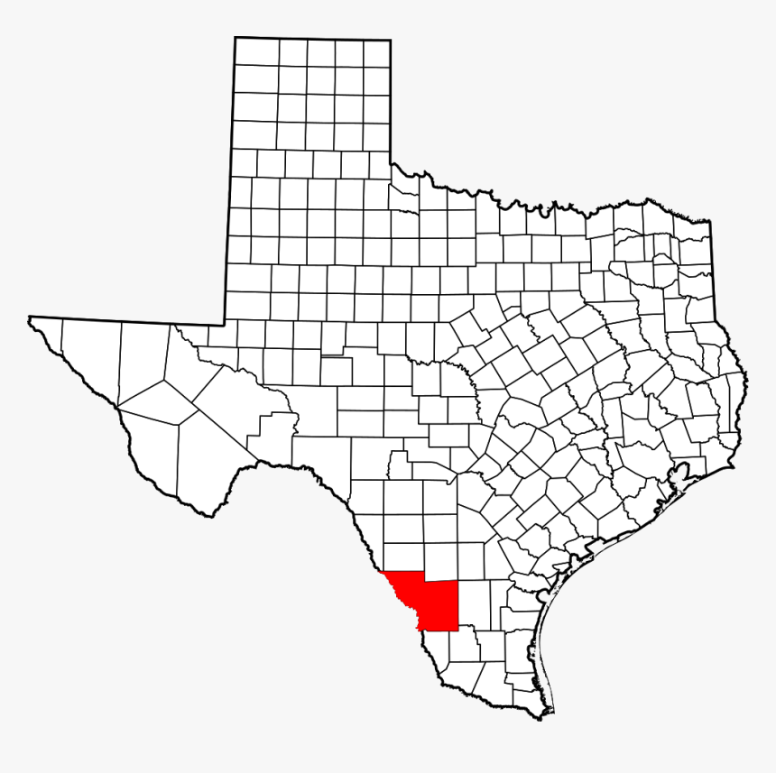 Location Within The U - San Angelo County Texas, HD Png Download ...