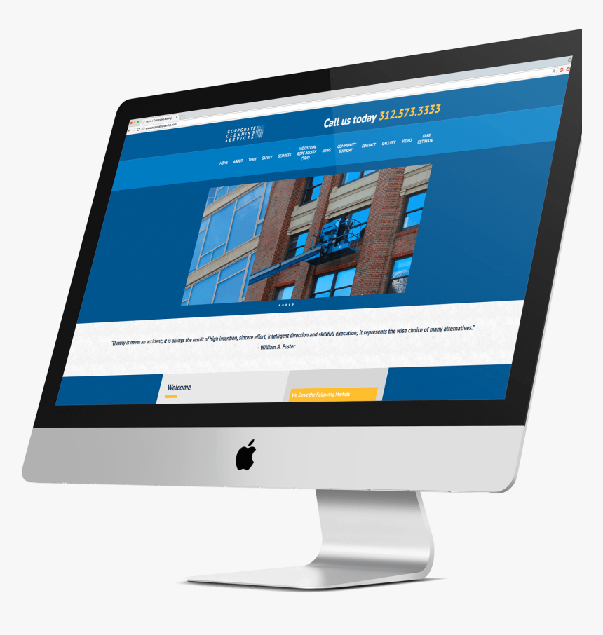 Transparent Computer Mockup Png - Desktop Png Mockup, Png Download ...