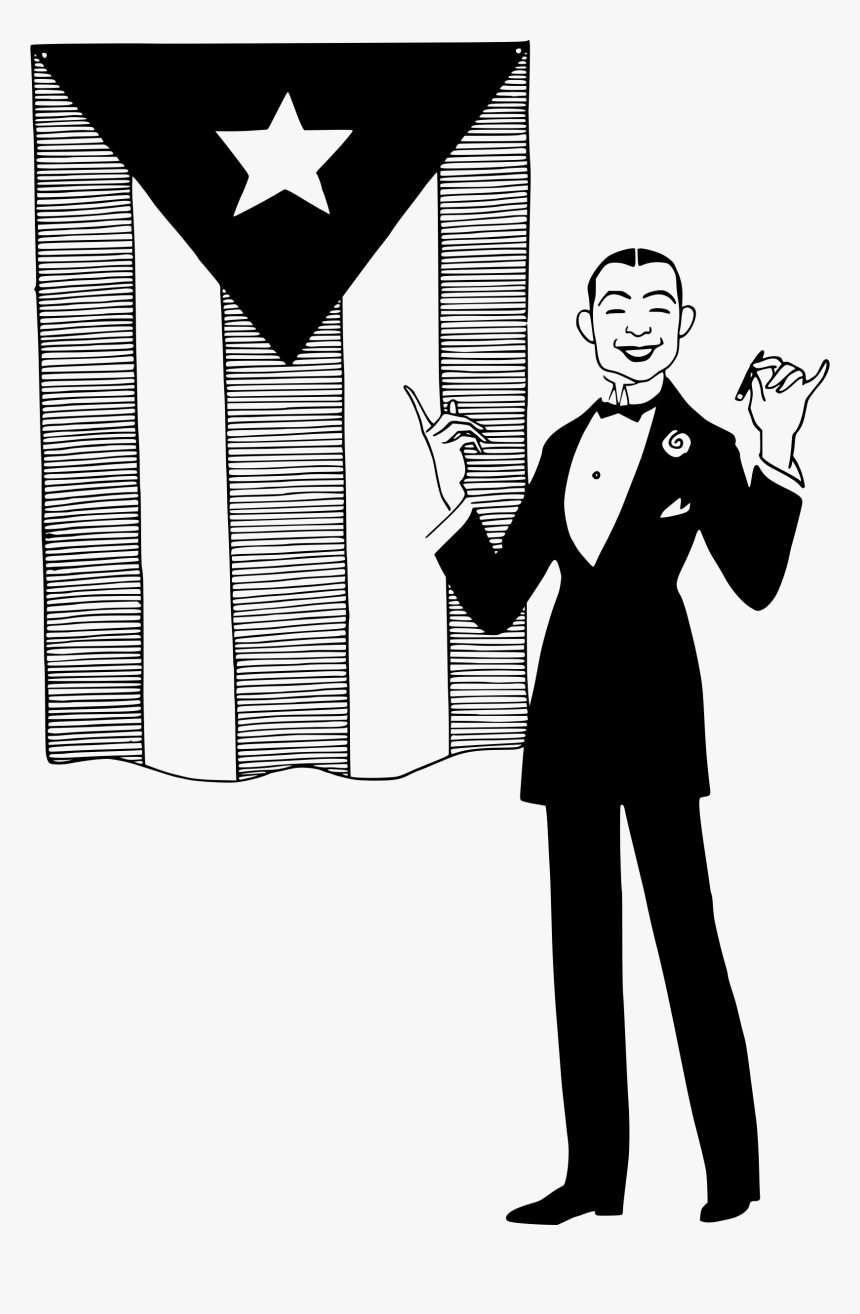 Cuba Suit Clip Arts - Cuban Man Cartoon, HD Png Download , Transparent ...
