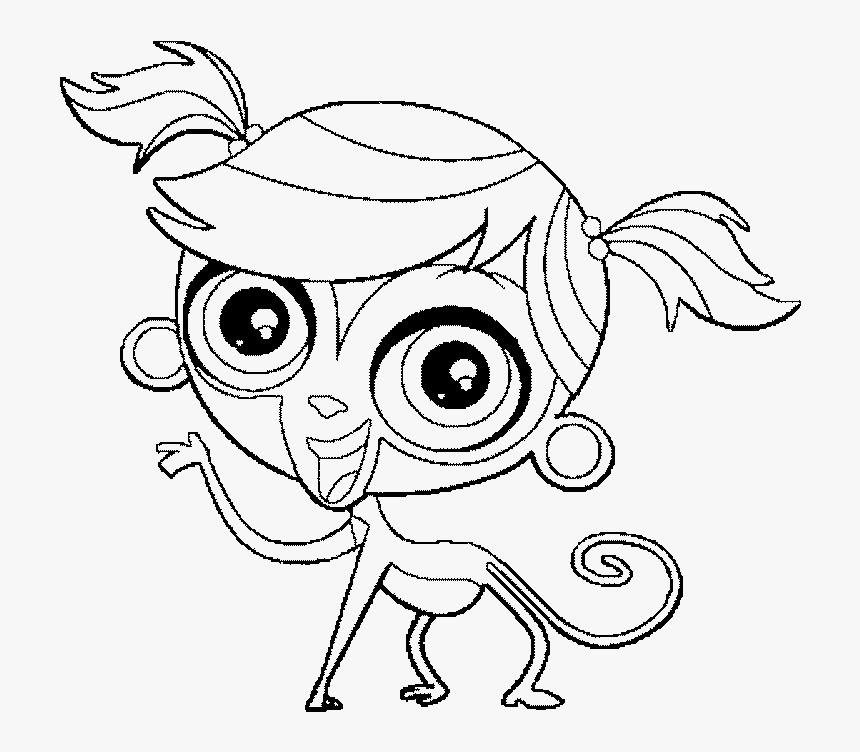 Littlest Pet Shop Coloring Book - Minka Mark Coloring Sheet, HD Png ... Littlest Pet Shop Coloring Book - Minka Mark Coloring Sheet, HD Png ...