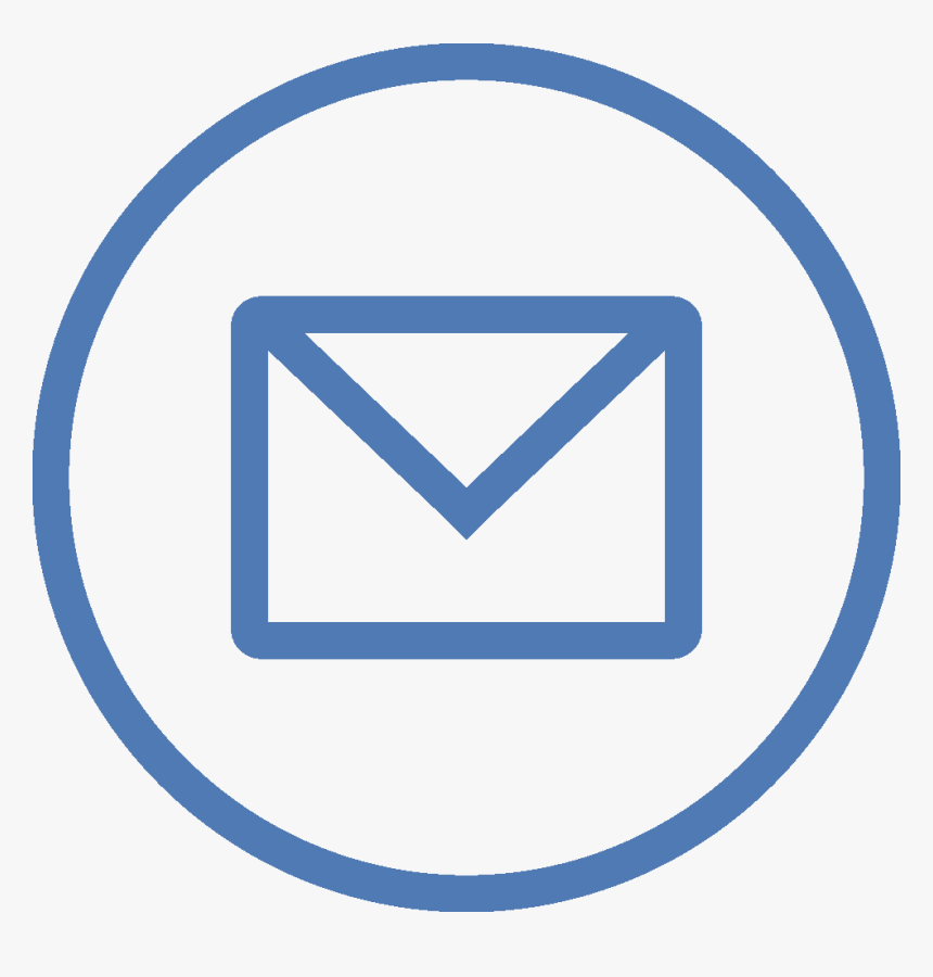 Mail Icon Png Blue