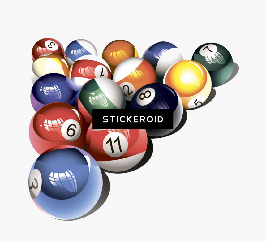 Billiard Balls Sports - Pool Table Ball Png, Transparent Png ...
