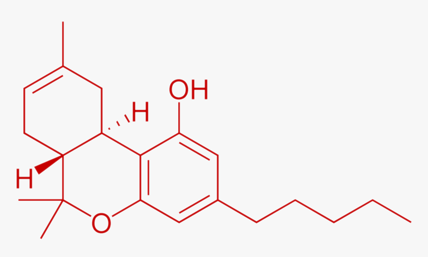 Transparent Thc Molecule Png - Delta 8 Tetrahydrocannabinol, Png ...