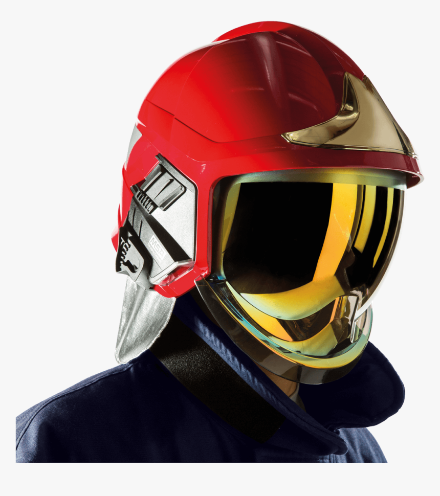 New Msa Fire Helmet - New Fire Helmets, HD Png Download , Transparent ...