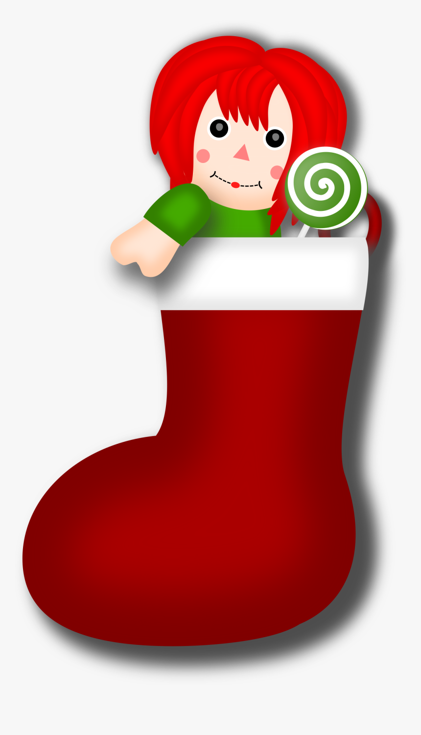 Christmas Cartoon Doll Png - Doll Christmas Vector Png, Transparent Png ...
