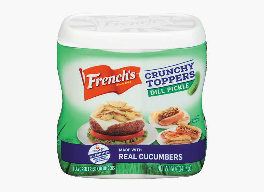 French S Crunchy Toppers, Dill Pickle - French's Dill Pickle Crunchy ...