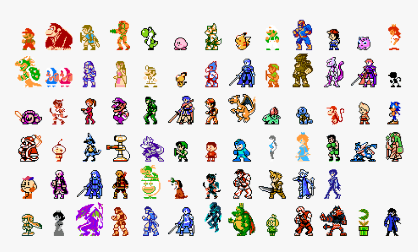 Super Smash Bros Ultimate Characters, HD Png Download , Transparent Png ...