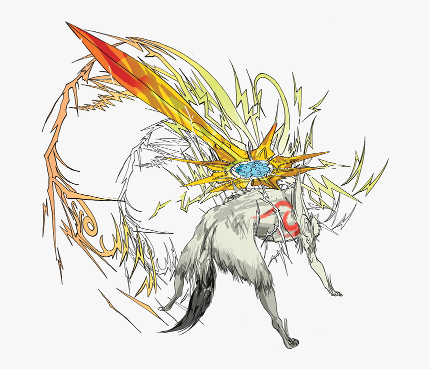 Amaterasu Okami Sword, HD Png Download , Transparent Png Image - PNGitem