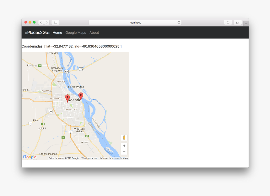 Angular 2 And Google Maps Example - Atlas, HD Png Download ...