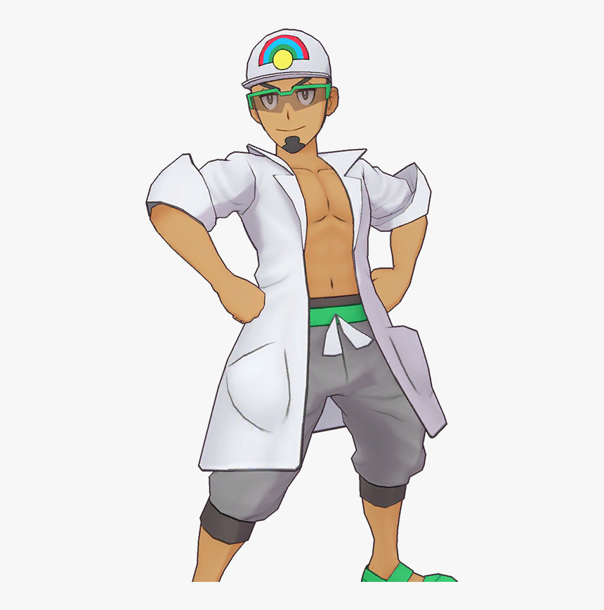 Professor Kukui Artwork - Pokemon Masters Kukui, HD Png Download ...