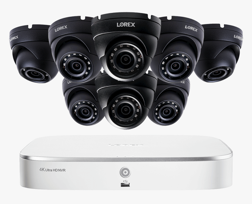 8-channel 2k Resolution Ip Security Camera System With - Ip Camera, HD ...