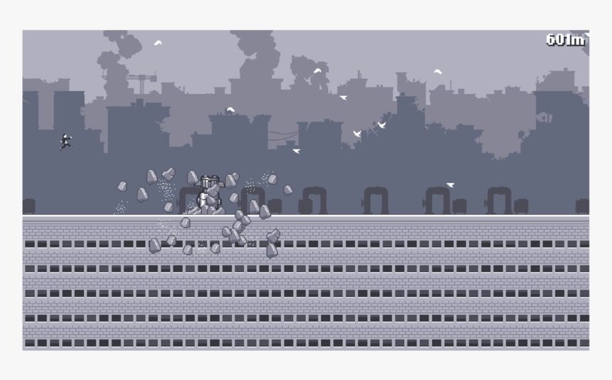 Canabalt, HD Png Download , Transparent Png Image - PNGitem