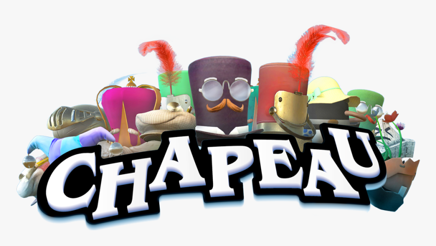 Chapeau Logo With Variety Of Hats - Illustration, HD Png Download ...