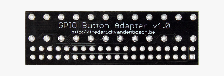 Gpio Button Adapter Pcb - Microcontroller, HD Png Download ...