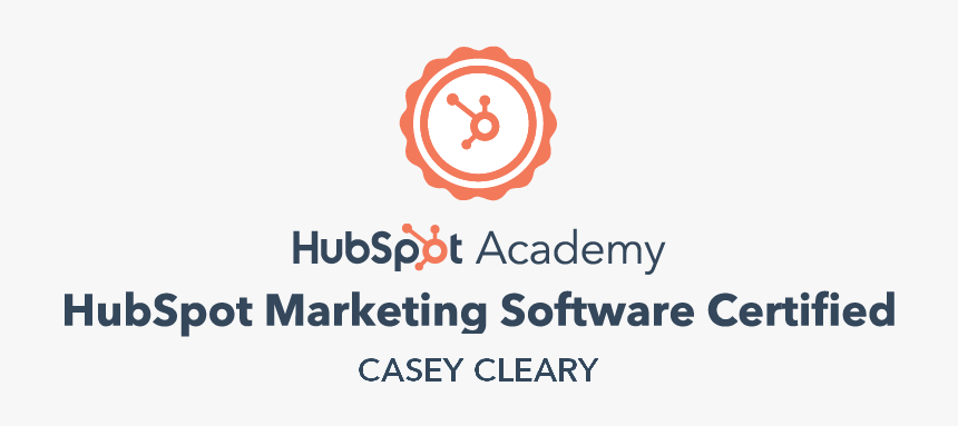 Casey Cleary Hubspot Marketing Software Certification - Hubspot, Inc ...