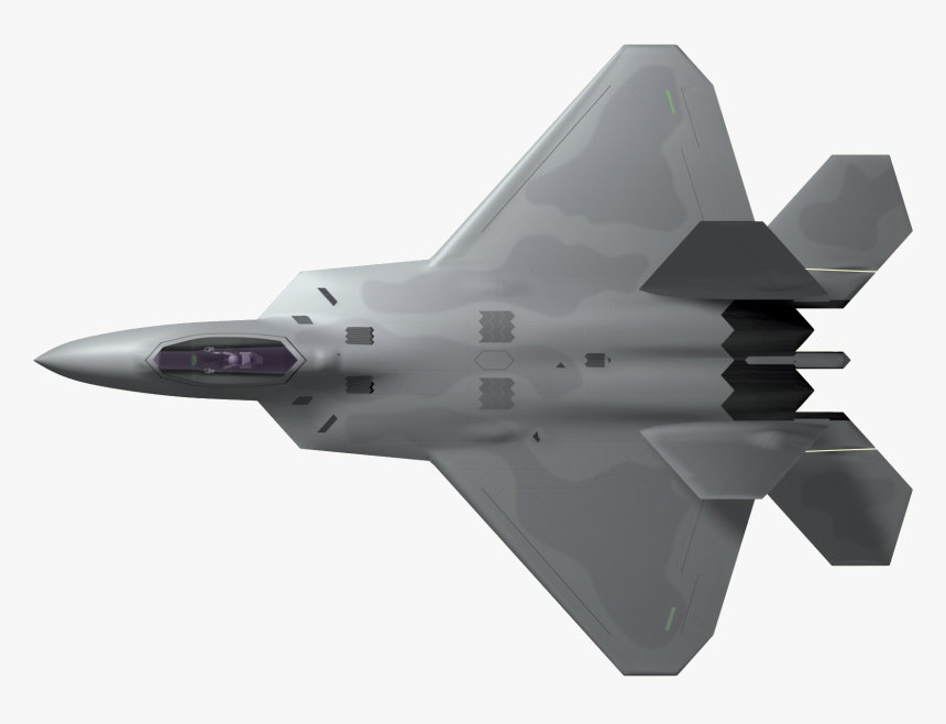 Jet Transparent F35 - F 22 Raptor, HD Png Download , Transparent Png ...