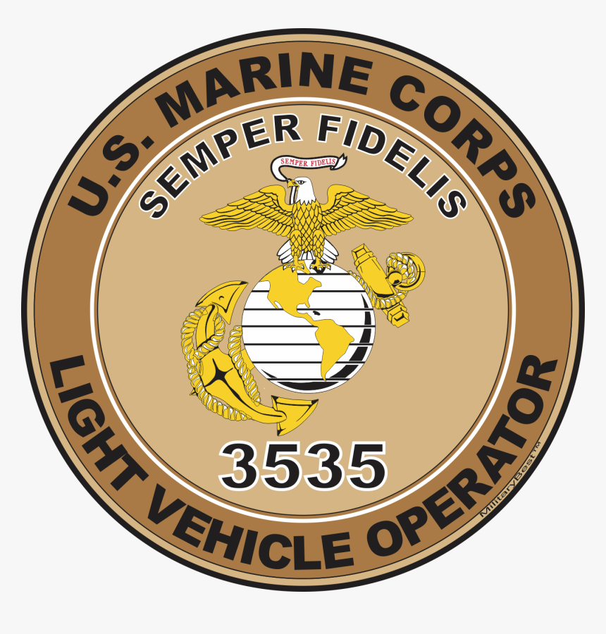 U - S - M - C - Mos 3535 Light Vehicle Operator Decal - Camp Pendleton ...