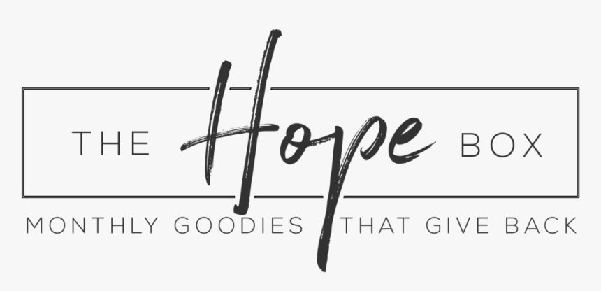 Hopeboxstamp - Calligraphy, HD Png Download , Transparent Png Image ...