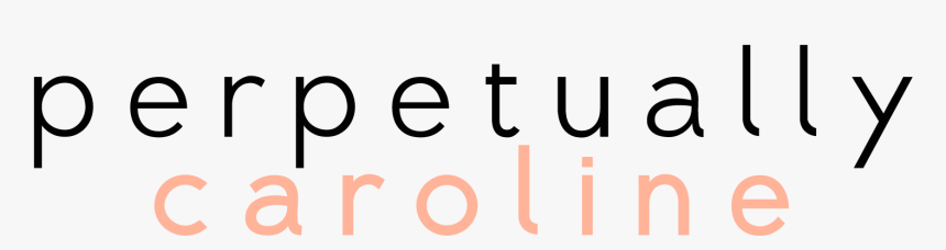 Perpetually Caroline - Calligraphy, HD Png Download , Transparent Png ...