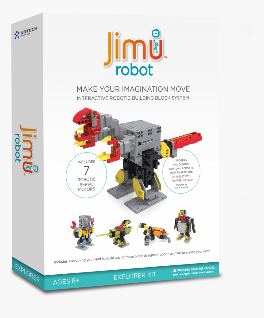 Jimu Explorer Kit - Jimu Robot Explorer Kit, HD Png Download ...