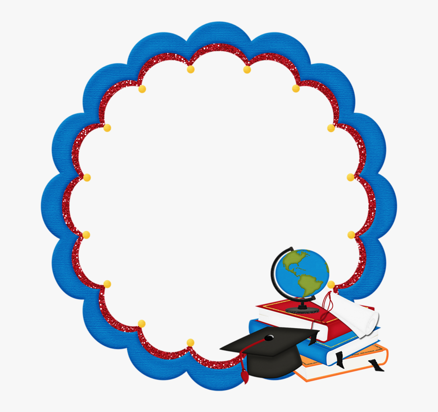 Ceremony Scrapbooking Clip Art - Border Graduation Clipart Transparent ...