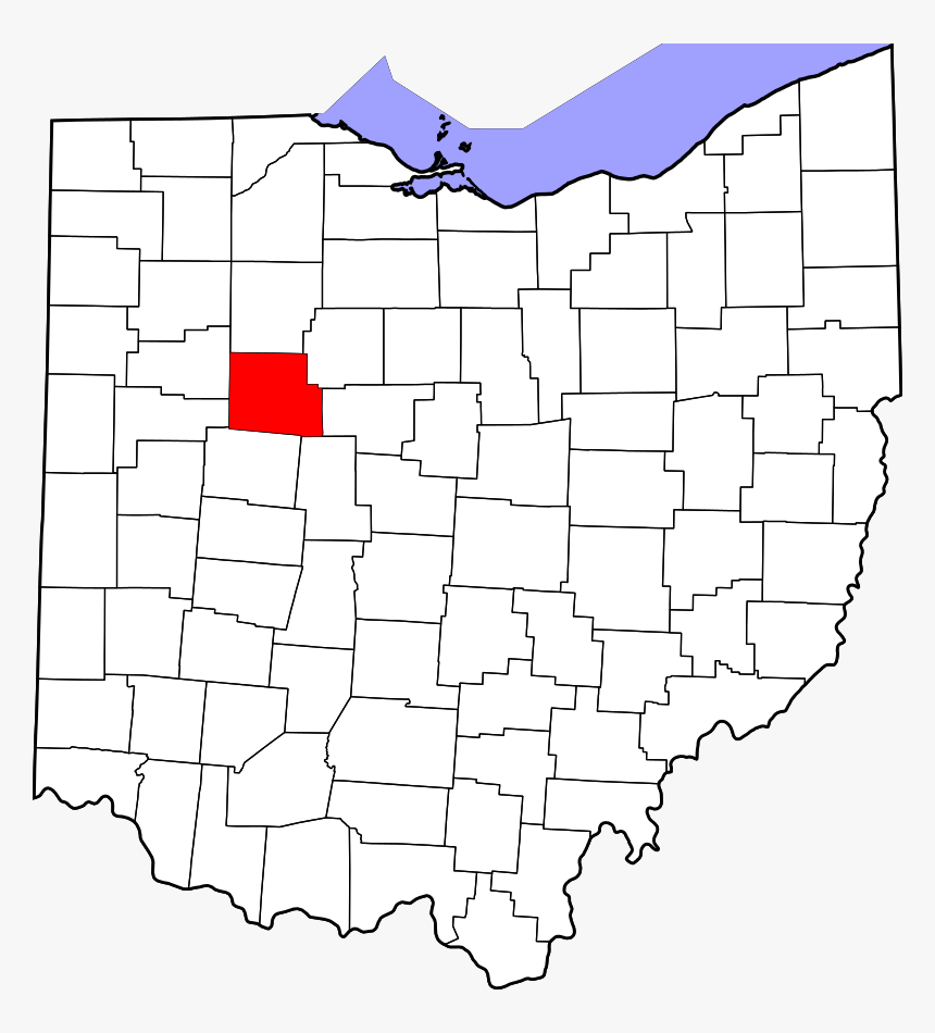 Marion Ohio On Map, HD Png Download , Transparent Png Image - PNGitem