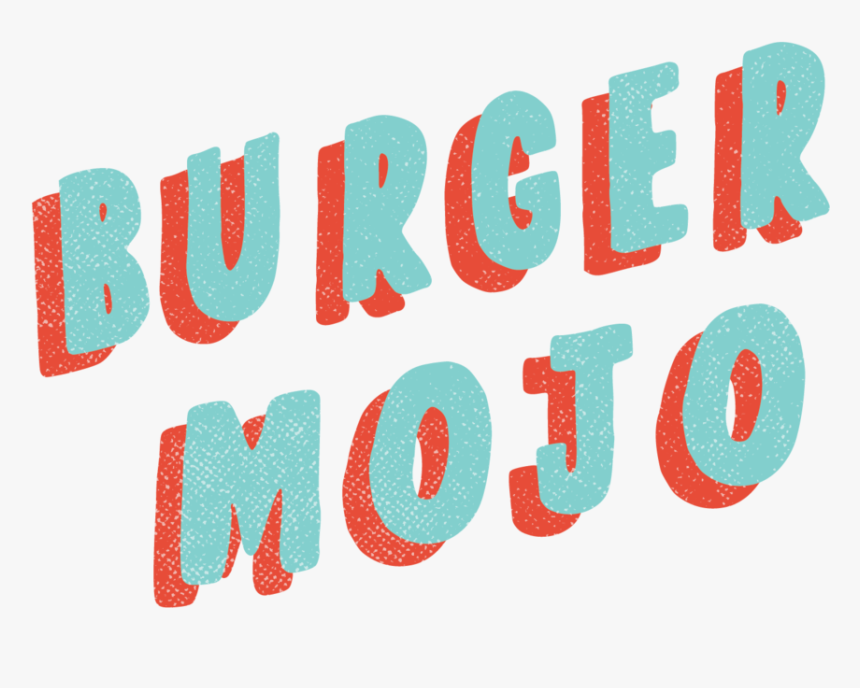 Burger Mojo Word Mark Color - Calligraphy, HD Png Download ...