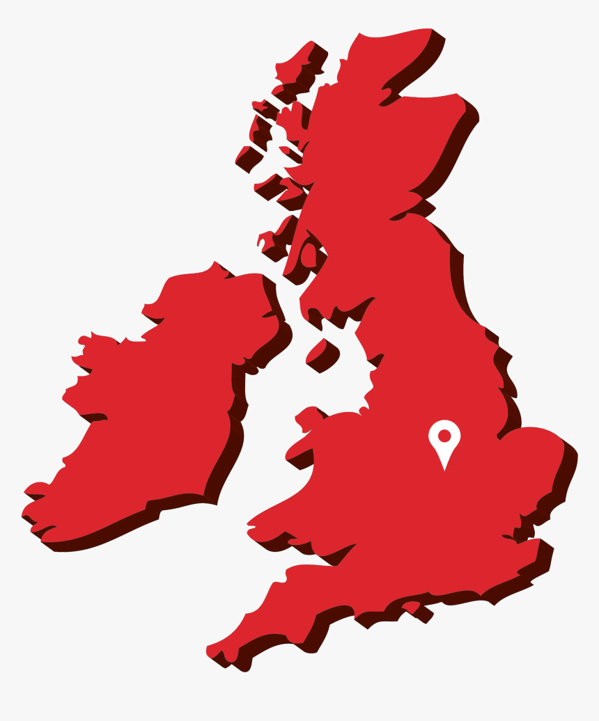 Map Of Uk, HD Png Download , Transparent Png Image - PNGitem