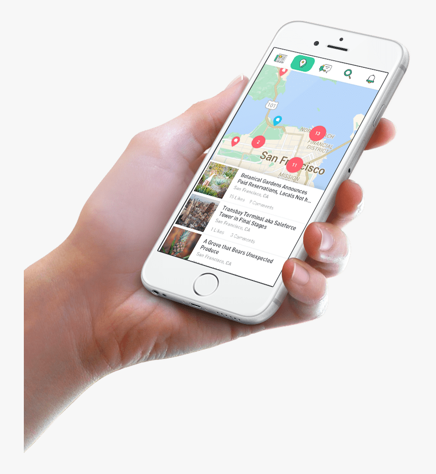 Ios Phone In Hand Png, Transparent Png , Transparent Png Image - PNGitem