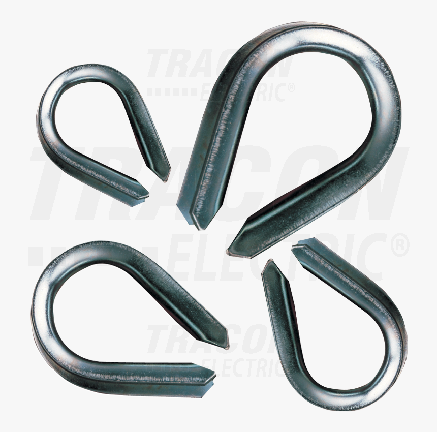 Matlock Heart Shaped Wire Rope Thimble, HD Png Download , Transparent ...