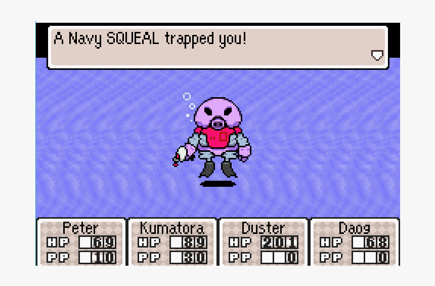 Earthbound Battle Interface Png, Transparent Png , Transparent Png ...